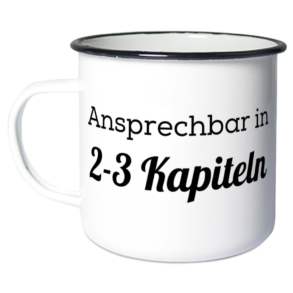 2-3 Kapitel - Emaille Tasse Klein – Reader Vibes